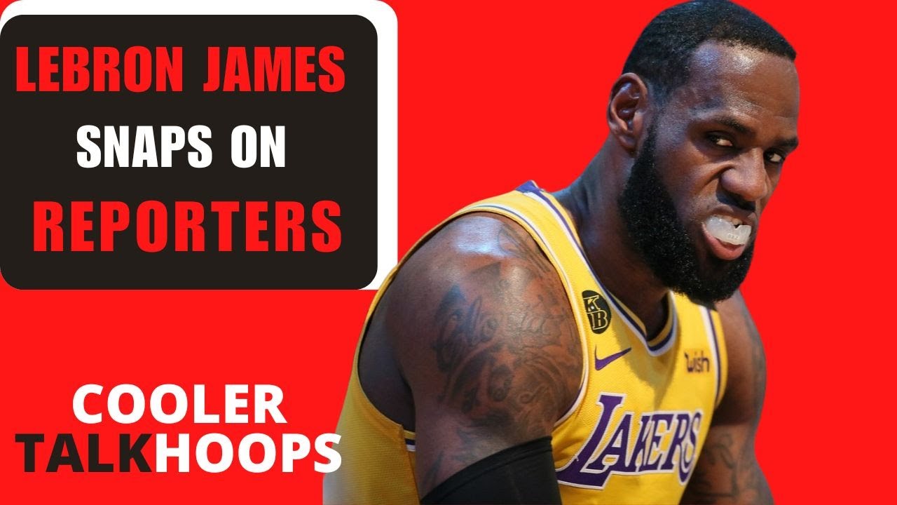 What Happens When LeBron James CLASHES with Reporters? - YouTube