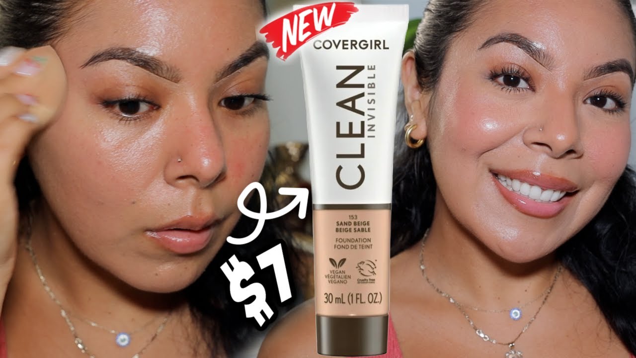 *NEW*REFORMULATED @covergirl CLEAN INVISIBLE FOUNDATION|| OILY SKIN ...