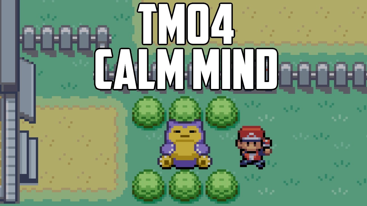Where to Find TM04 Calm Mind - Pokémon FireRed & LeafGreen - YouTube