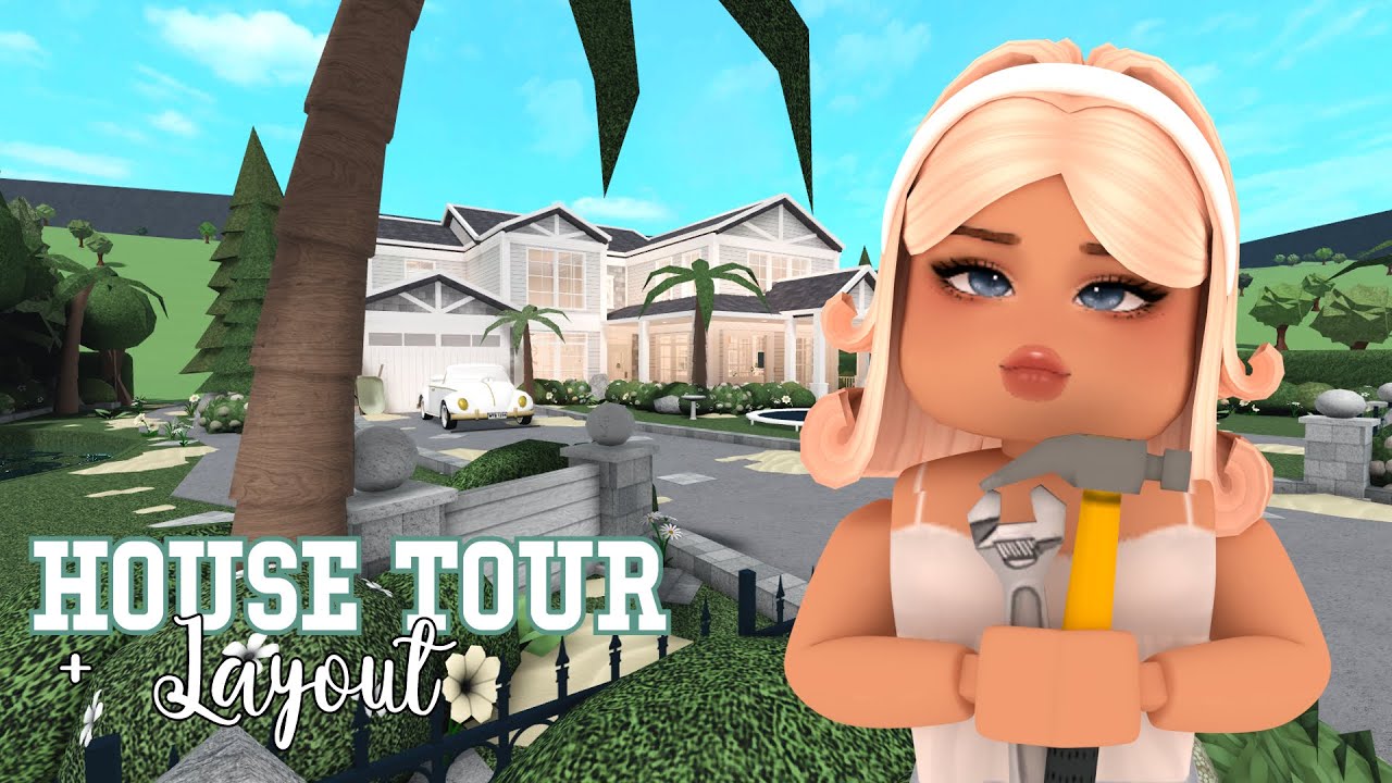 Roleplay HOUSE TOUR + LAYOUT *WORTH OVER 2M* Bloxburg roleplay *WITH ...