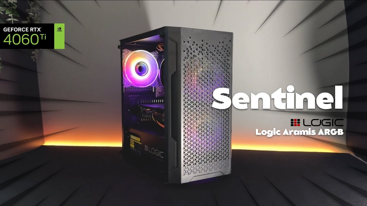 U-Case Sentinel Gaming PC RGB 8600G/16GB/1TB/GeForce RTX 4060 - YouTube