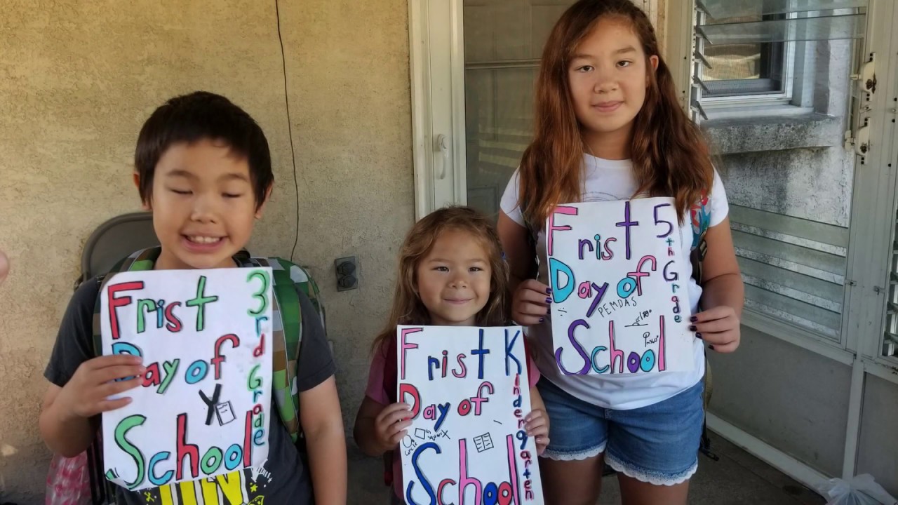NPSD First Day of School 2019-2020 - YouTube