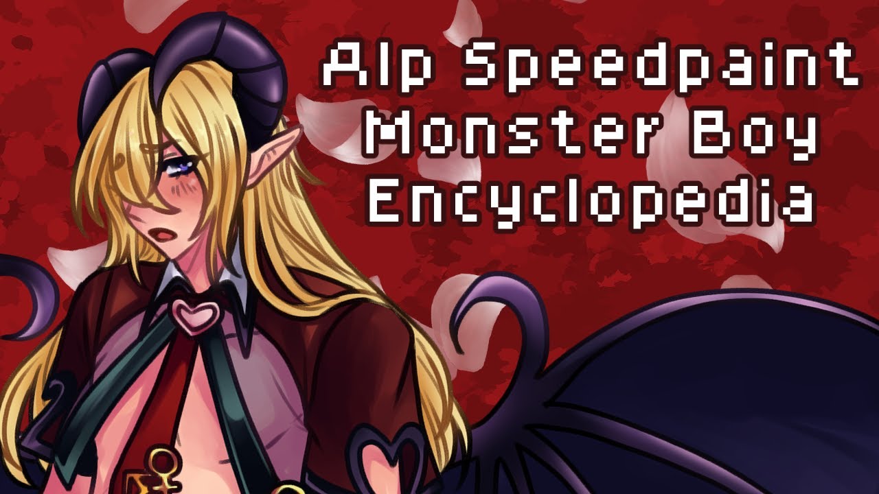 Alp Speedpaint【Monster Boy Encyclopedia】 - YouTube
