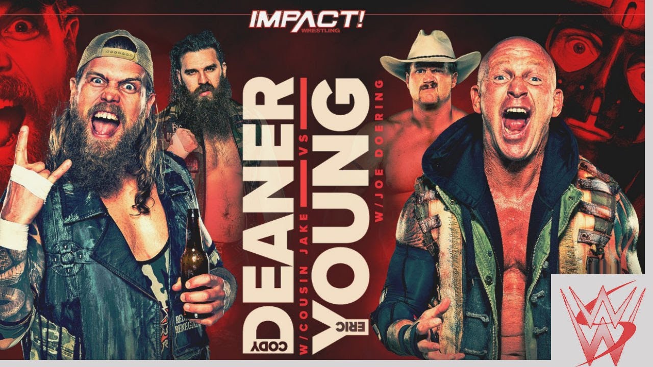 Impact Wrestling Cody Deaner vs. Eric Young!! - YouTube