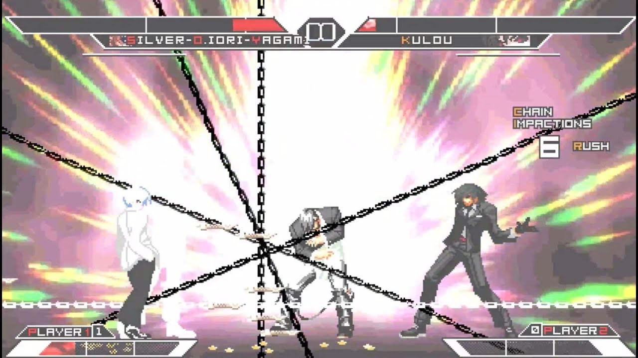 [KOF Mugen] Silver Orochi Iori VS Kulou - YouTube