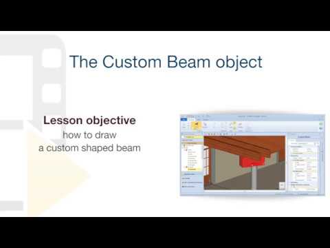 Edificius Tutorial - Customizing beams - ACCA software - YouTube