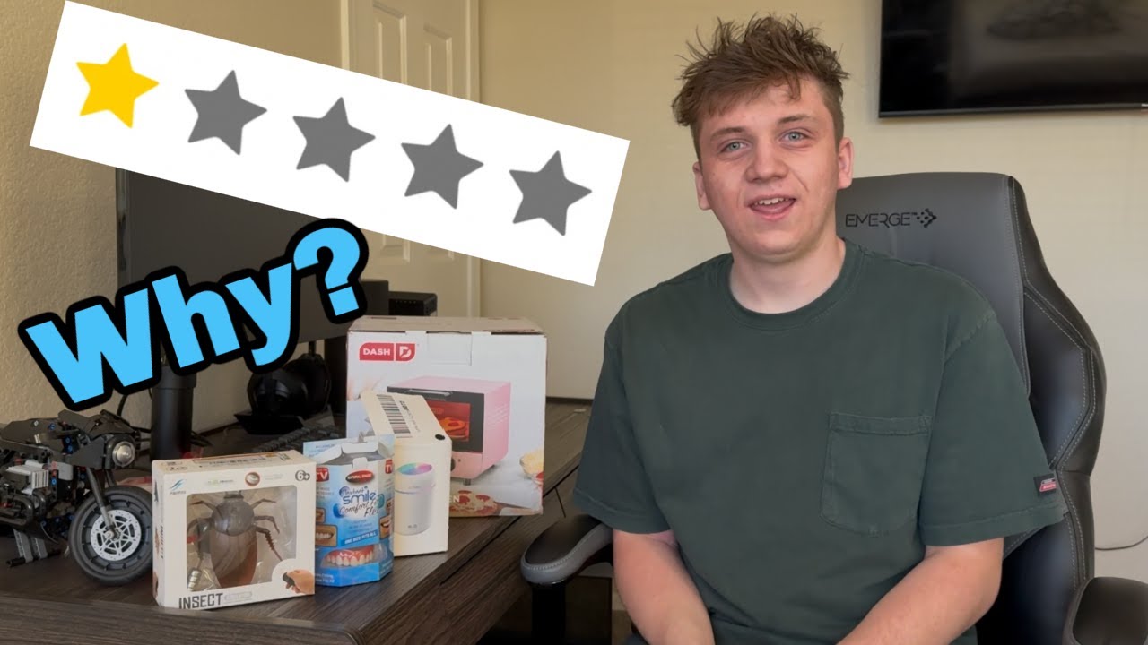 I Bought the Worst Reviewed Products on Amazon - YouTube