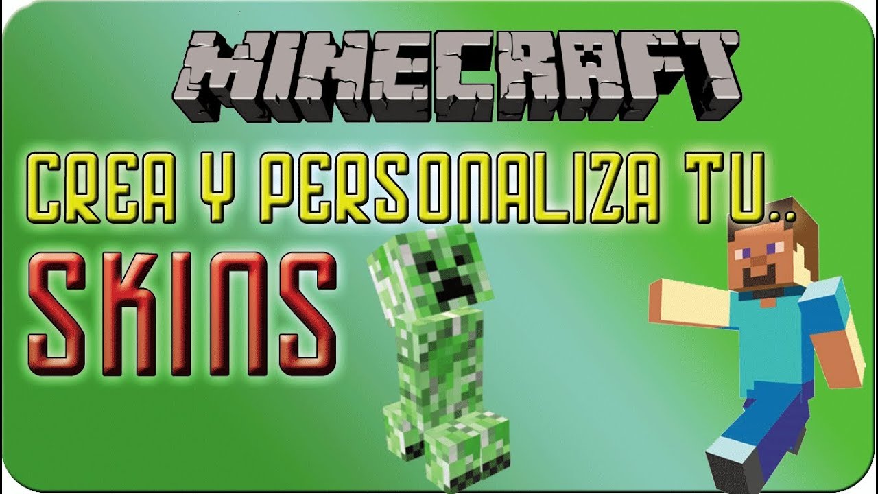 CREA Y PERSONALIZA TU SKINS DE MINECRAFT**SKINCRAFT** - YouTube