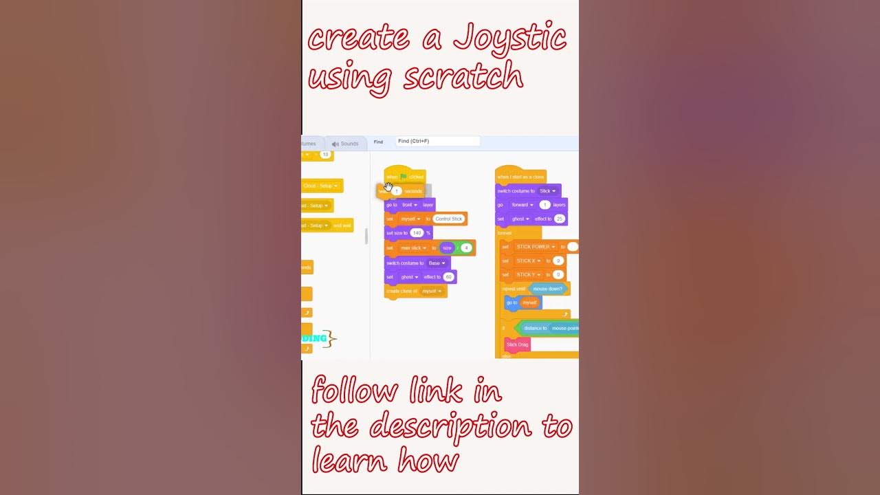 CRAZY COOL SCRATCH JOYSTICK- how to make your Scratch games mobile friendly with a joystick ...