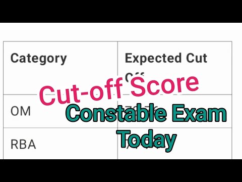 Cut-off Score JKP Constable - YouTube
