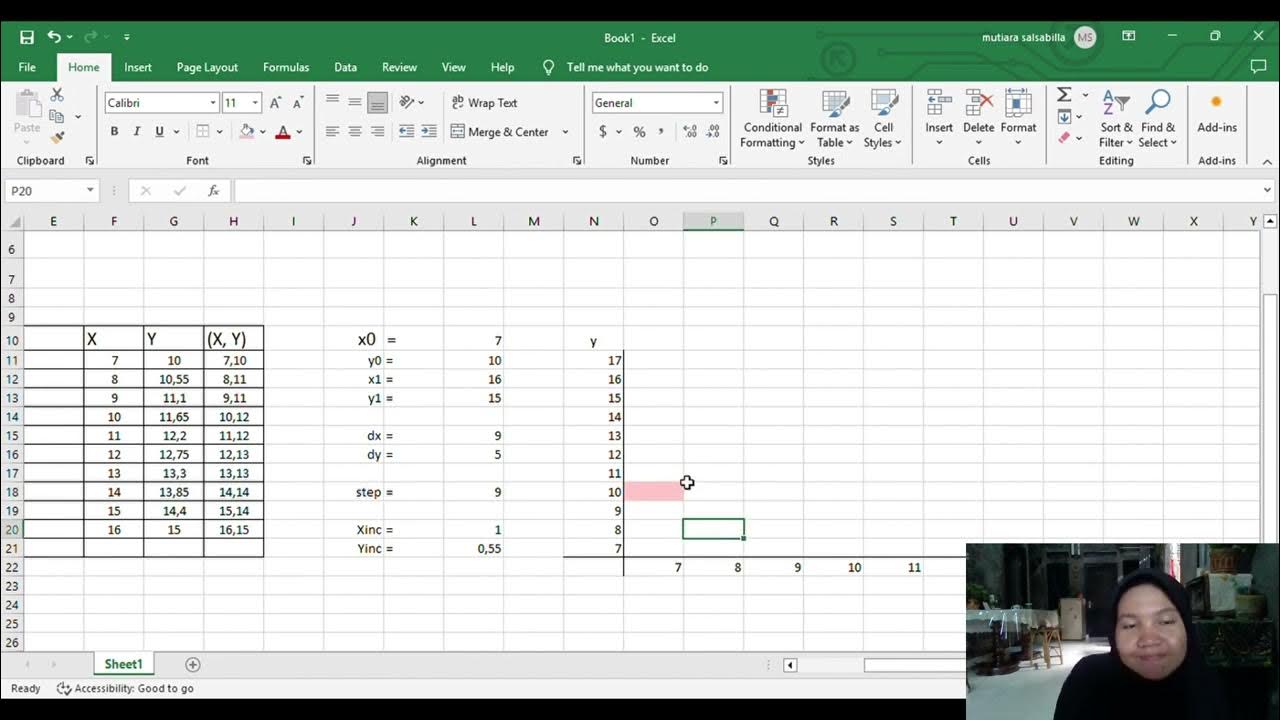 Algoritma Pembuatan Garis DDA - YouTube
