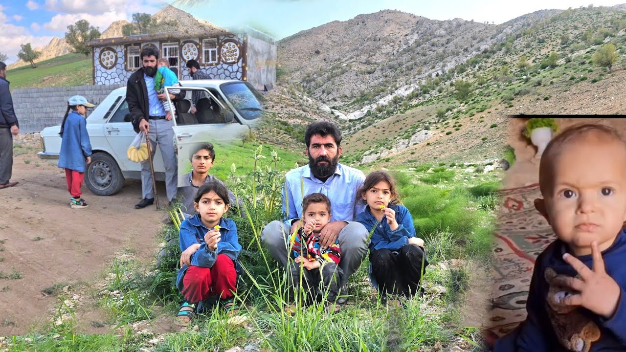 The return of Engineer Babazadeh and the children to their new home ...