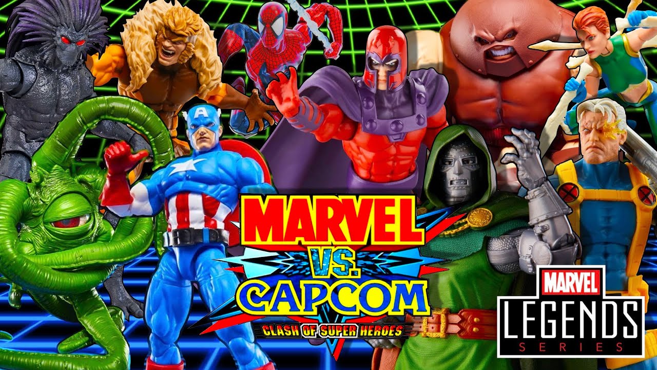 The BEST Marvel vs Capcom Action Figures! - YouTube