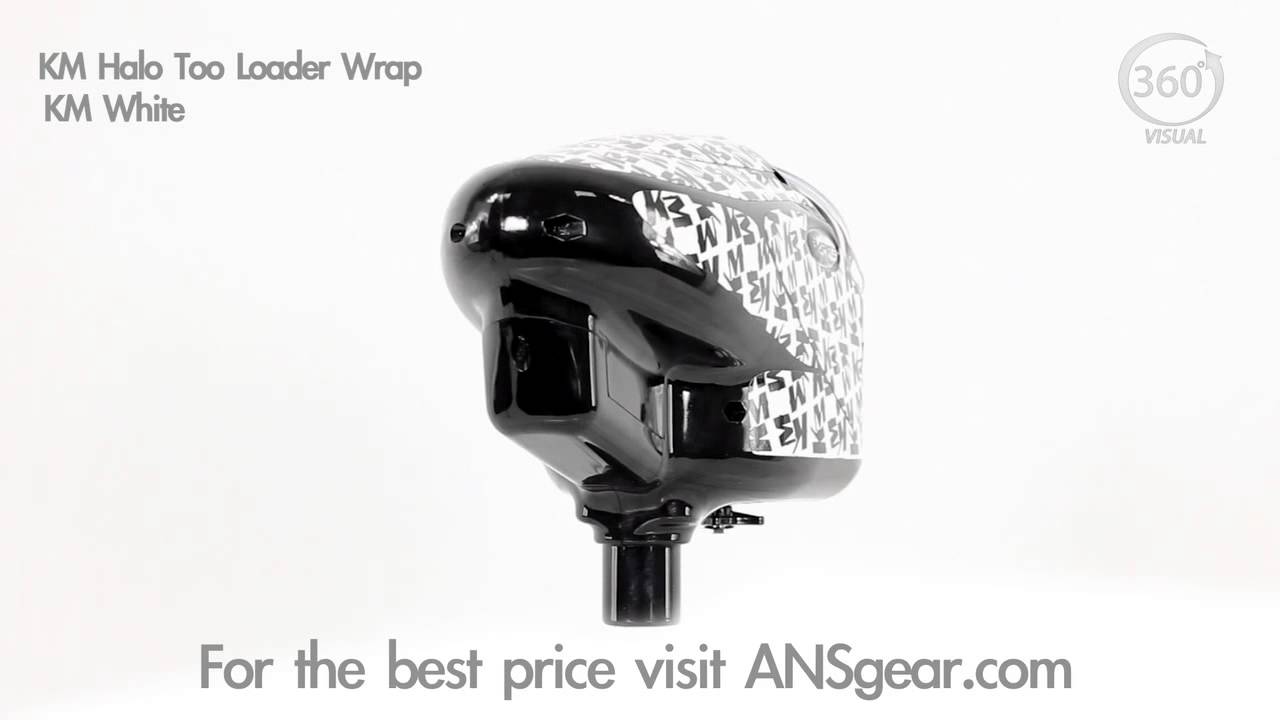 KM Halo Too Loader Wrap - KM White - Visual 360 - YouTube