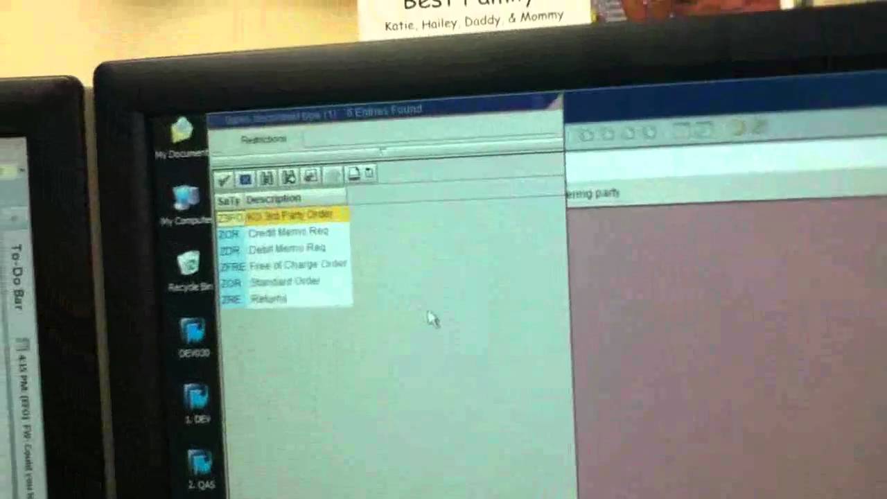 F4, F2 and Esc in SAP - YouTube
