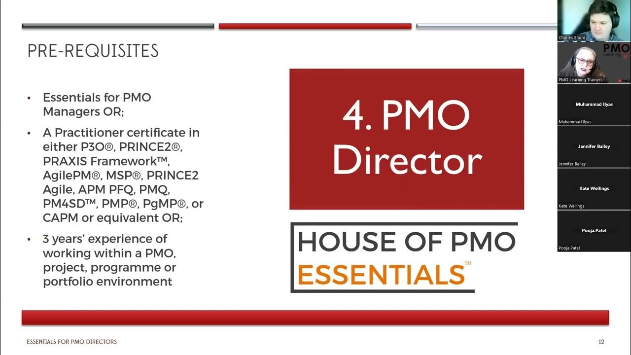 A Taster Session for the Essentials for PMO Directors Training Course - YouTube