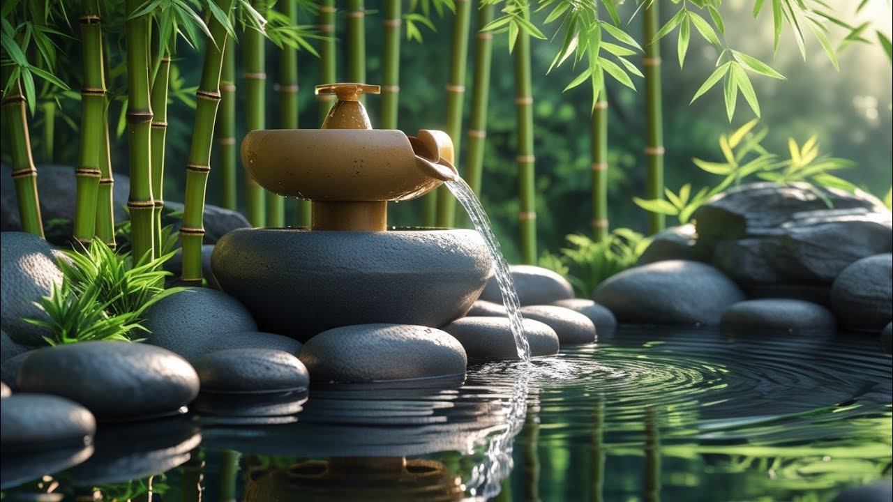 Peaceful Bamboo Water Flow for Deep Relaxation – Nature’s Perfect Sound ...