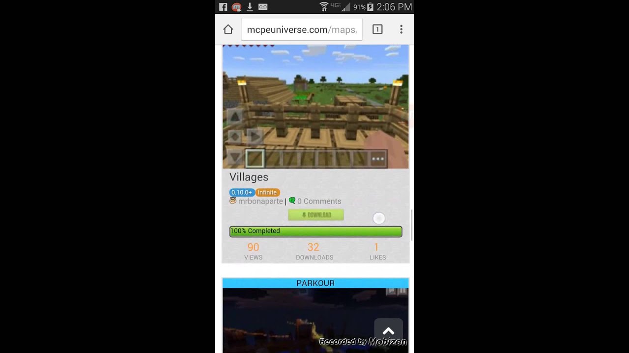 how to download mcpe worlds - YouTube