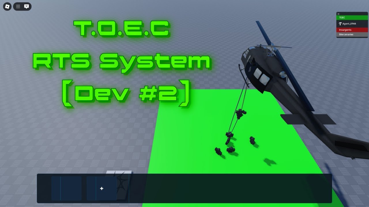 T.O.E.C RTS System [Dev #2] - YouTube