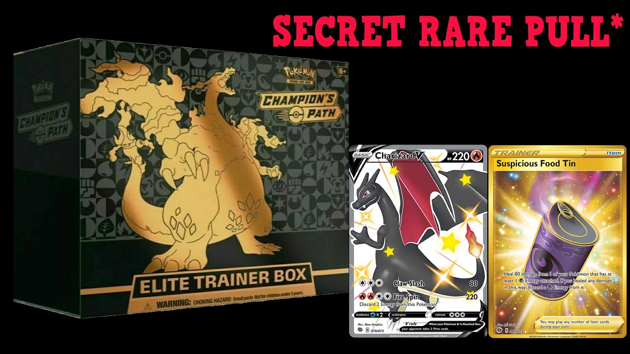 *RESTOCKED* Pokemon Champions Path Elite Trainer Box Opening! SECRET ...
