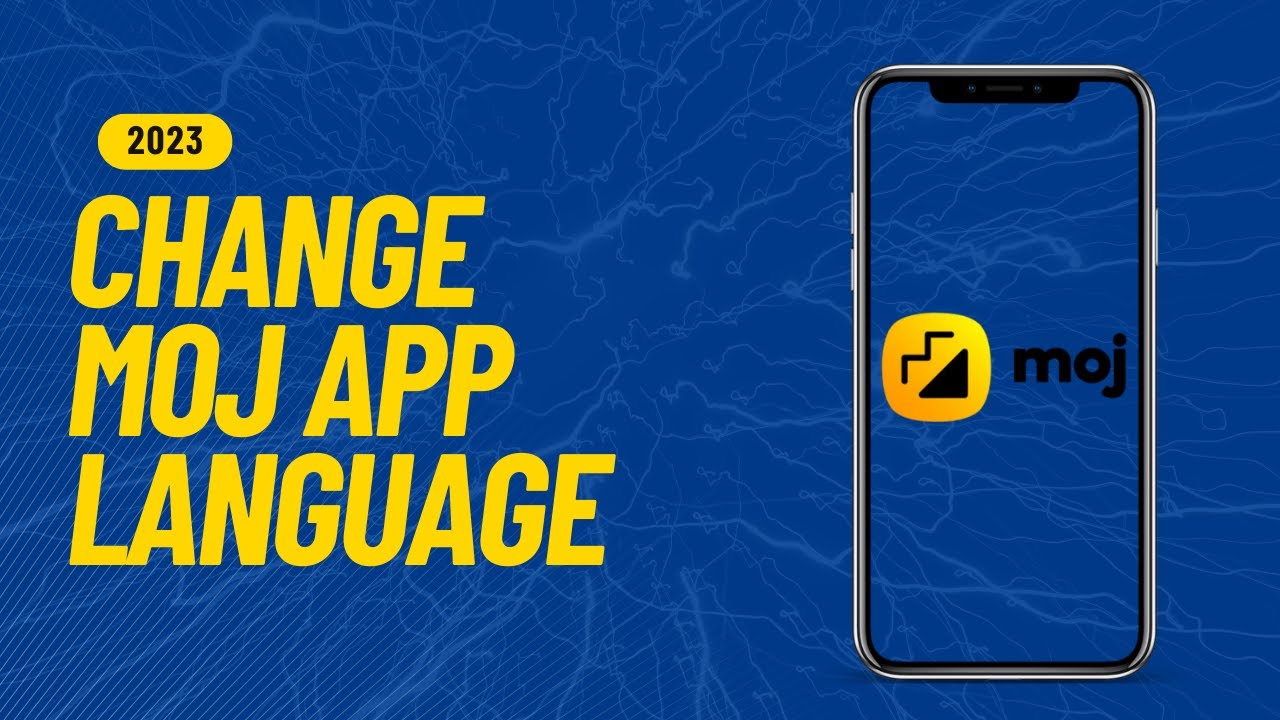 How to Change MOJ Application Languages (Quick and Easy) - YouTube