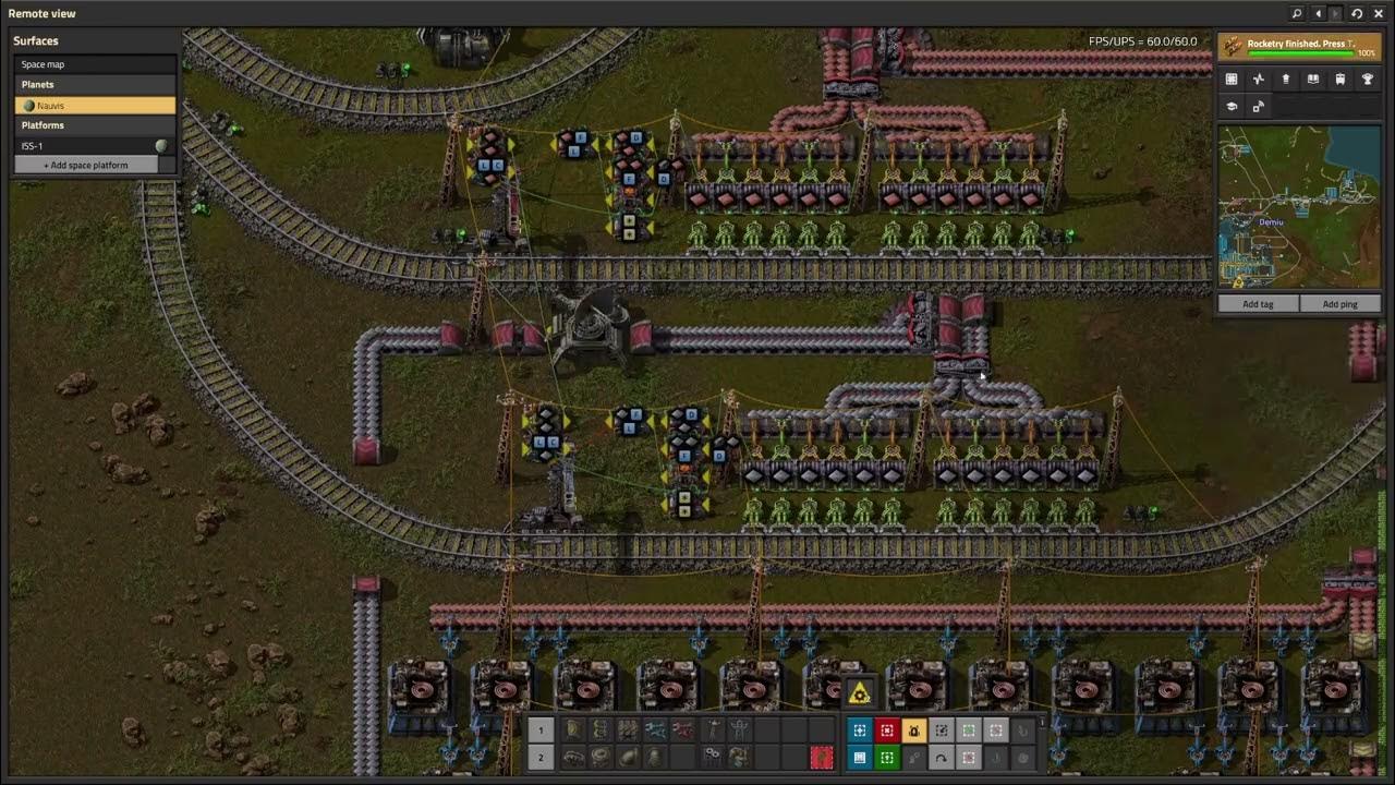 LTN-lite in factorio 2.0 using interrupts - YouTube