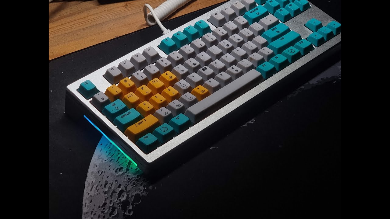 앱코 AR87 흑축 - YouTube