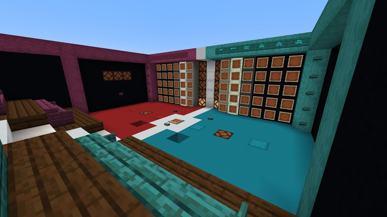 Redstone project: My take on a Hermitcraft TCG Arena - YouTube