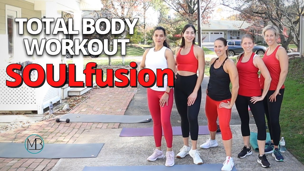 SOULfusion | PiYO | Total Body Workout | Light Weights - YouTube