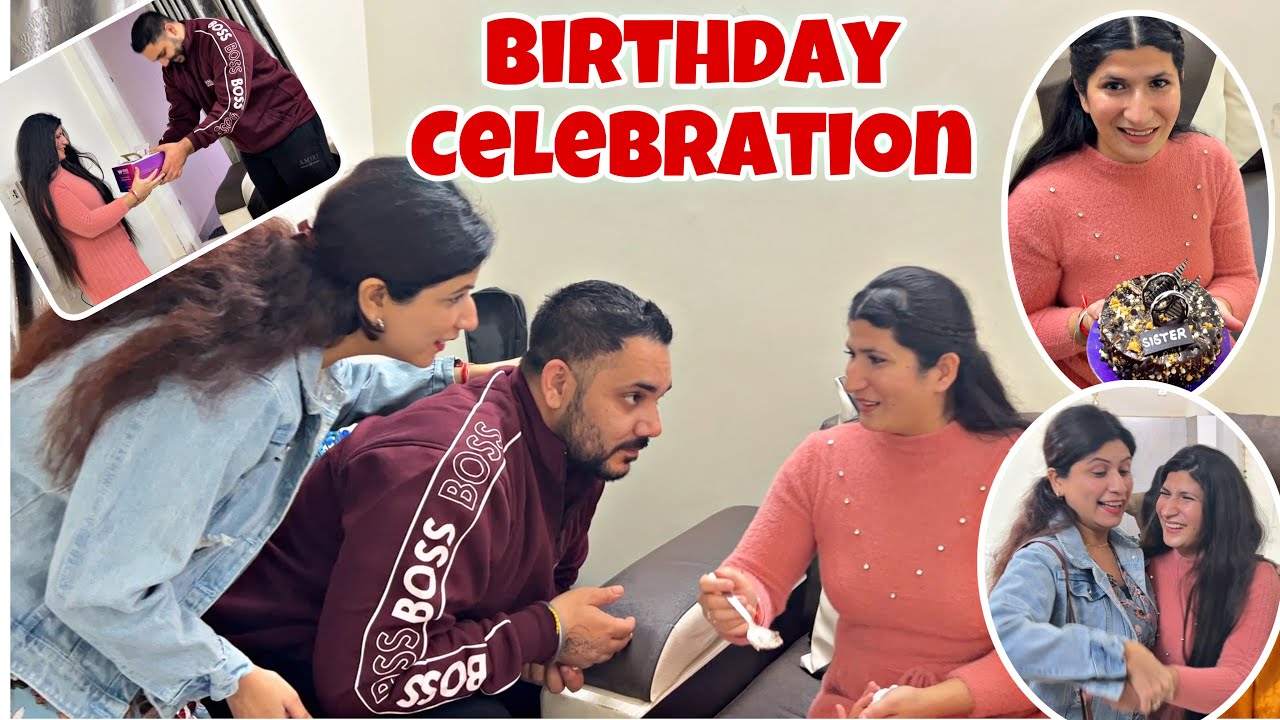 Finally Meeting Kanchan And Dimple Ka Birthday Celebration 🎉 - YouTube