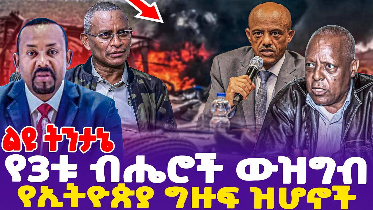 [ልዩ ትንታኔ] የ3ቱ ብሔሮች ውዝግብ ; የኢትዮጵያ ግዙፍ ዝሆኖች!! | DR.Abiy | TPLF | FANO ...