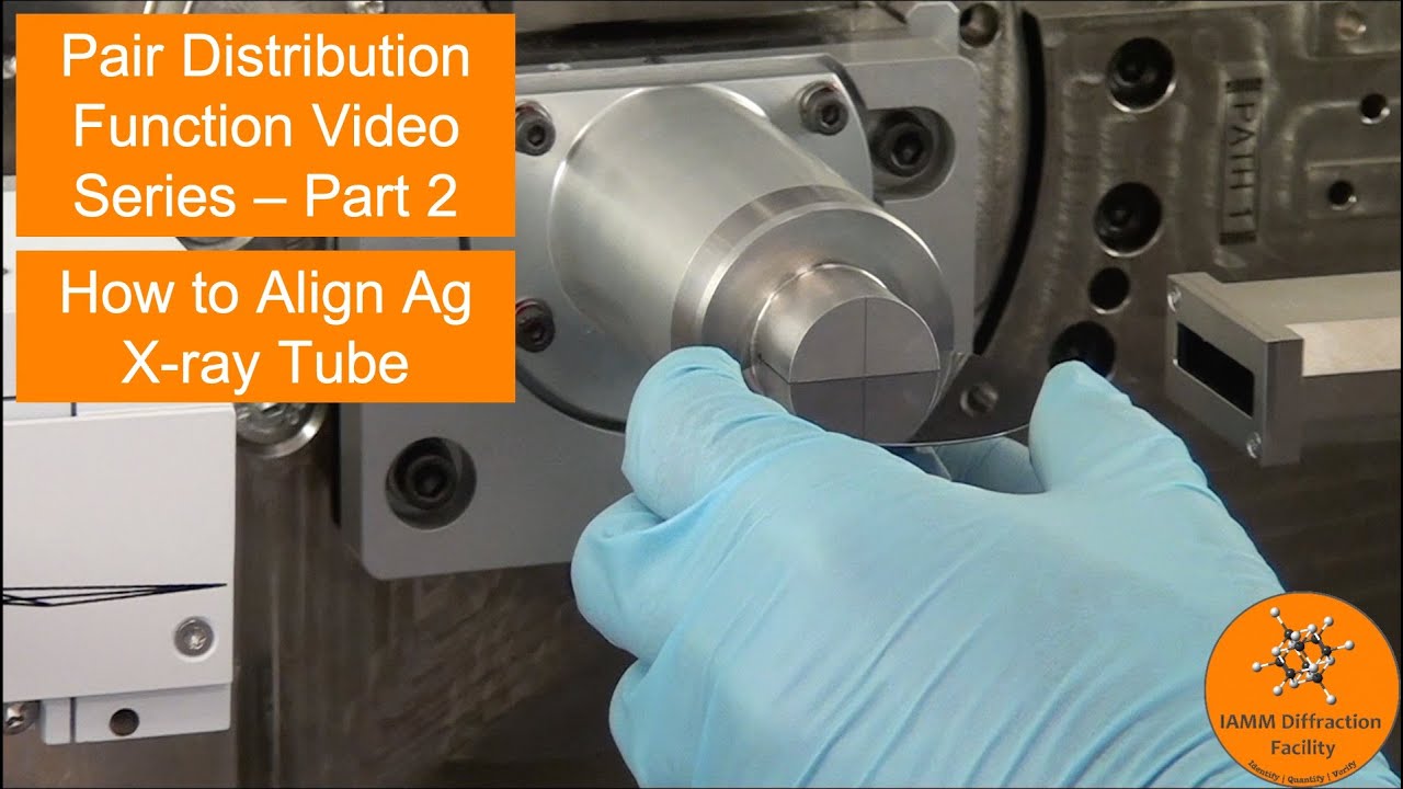 Aligning the Ag X-ray Tube - Pair Distribution Function - Part 2 - YouTube