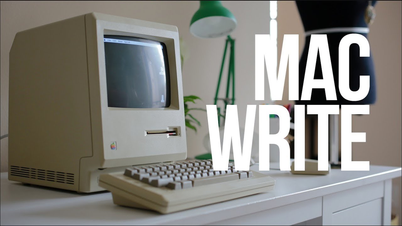 MacWrite - YouTube