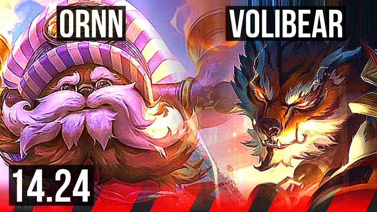 ORNN vs VOLIBEAR (TOP) | KR Diamond | 14.24 - YouTube