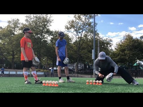 How to Properly Field a Backhand | With Coach Lou Colon - YouTube