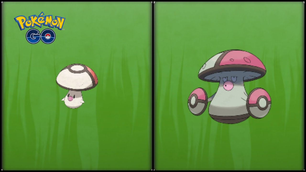 Pokemon Go: Evolving Foongus into Amoonguss - YouTube