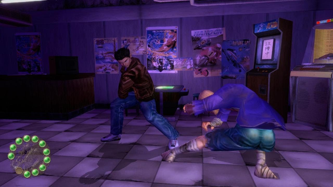Shenmue: Arcade Showdown, Ryo vs Chai - YouTube