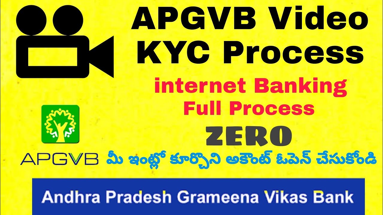 APGVB Video Call KYC Process in Telugu || APGVB Mobile Banking Login ...