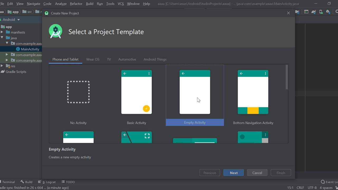 Tugas 1 Android Studio - YouTube