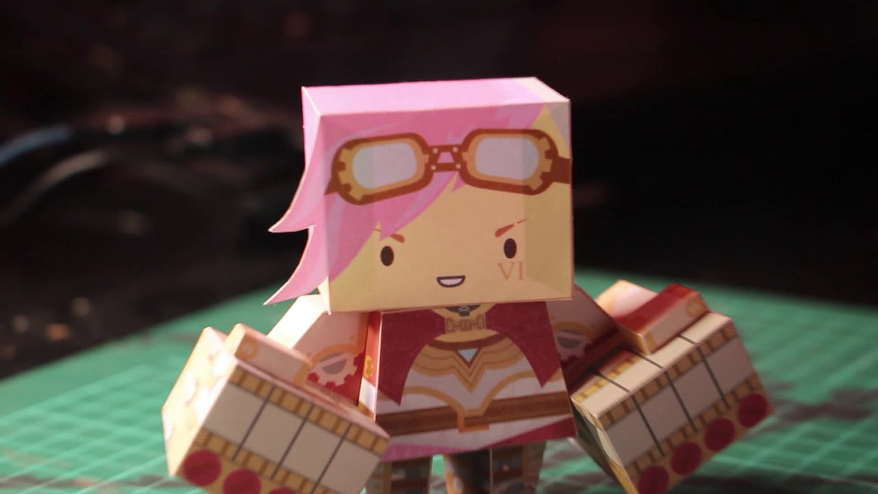 ¡VI de LOL en Papercraft! - YouTube