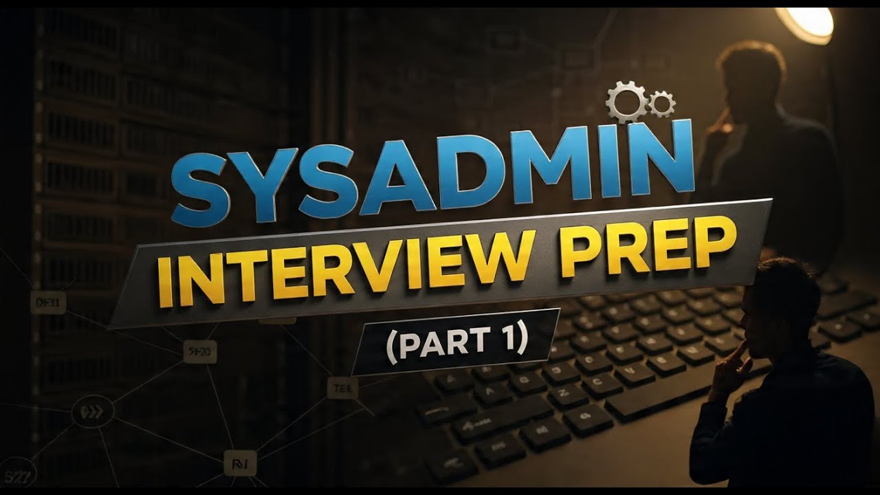 Sysadmin interview prep Part1:Real-World Scenarios and Troubleshooting ...