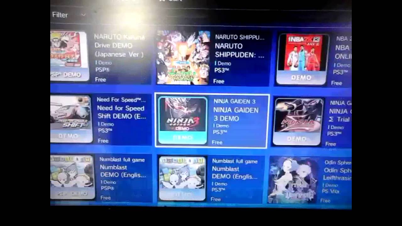 psn taiwan as demos de ps3 para os inscritos atualizadas 2016 - YouTube
