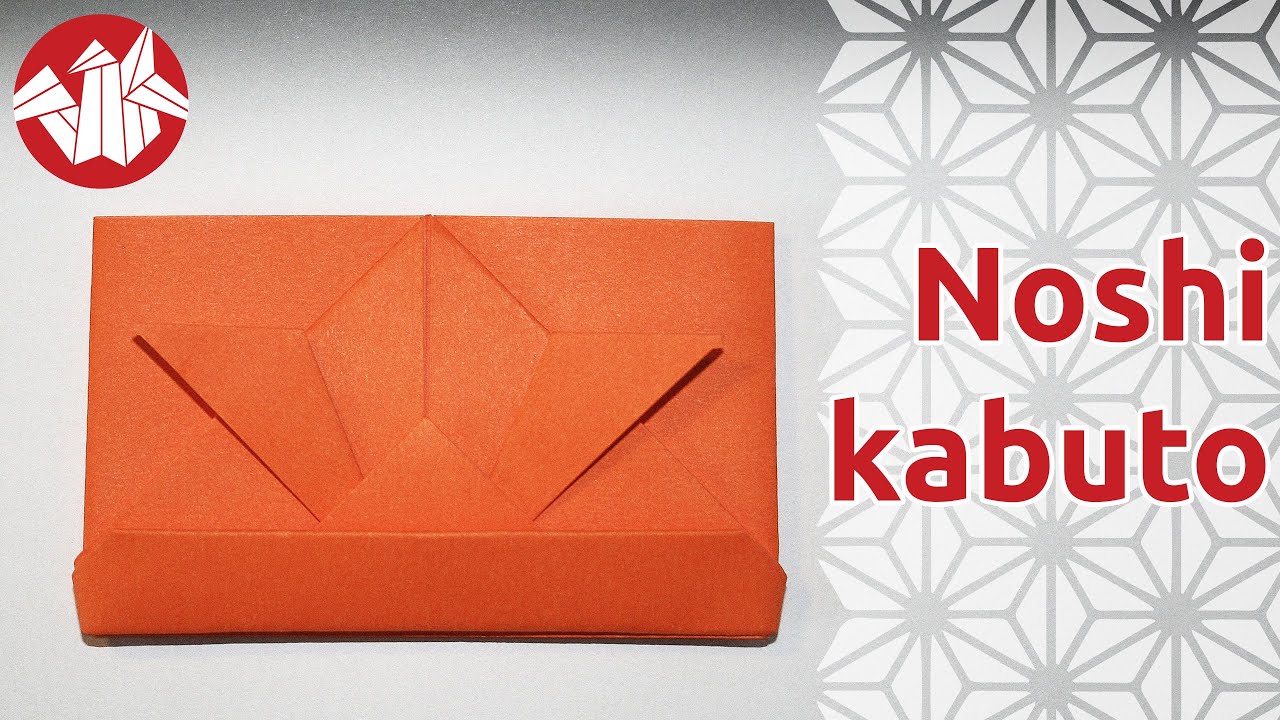Origami - Noshi kabuto [Senbazuru] - YouTube