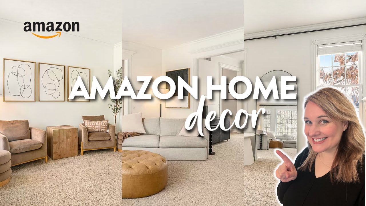 AMAZON HOME DECOR | AFFORDABLE HOME FINDS 2024 | SHOP & HAUL - YouTube