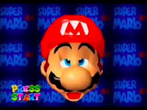 Super Mario 64 INTRO Nintendo 64 - YouTube