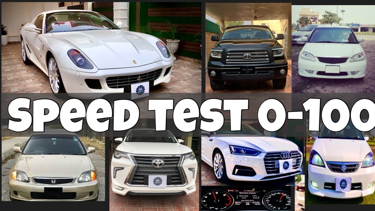 0-100 Speed Test in Pakistan | Acceleration | Car Speed Test Pakistan ...