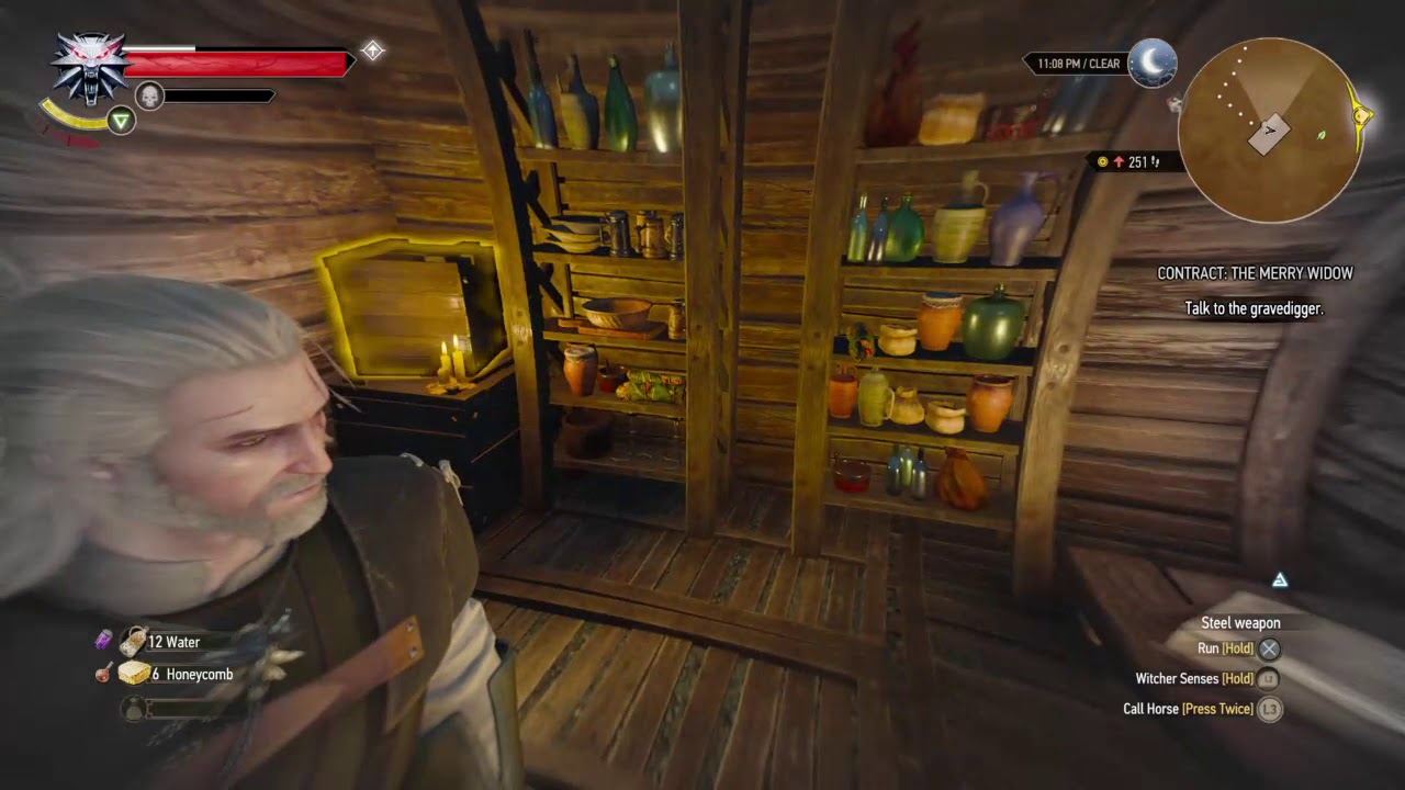 The Witcher 3 - Ep 11 - Bog witch and Grave Hags! - YouTube