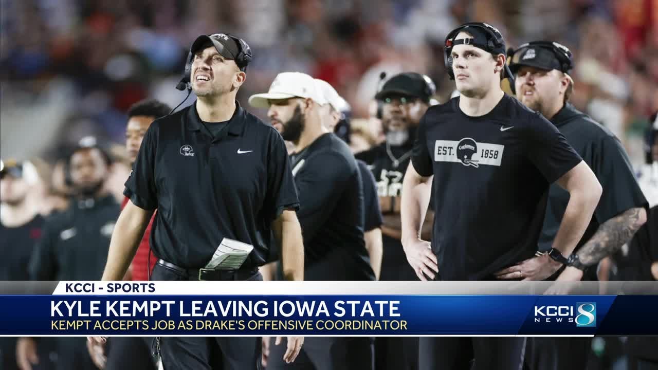 Kyle Kempt leaving Iowa State for offensive coordinator position at ...