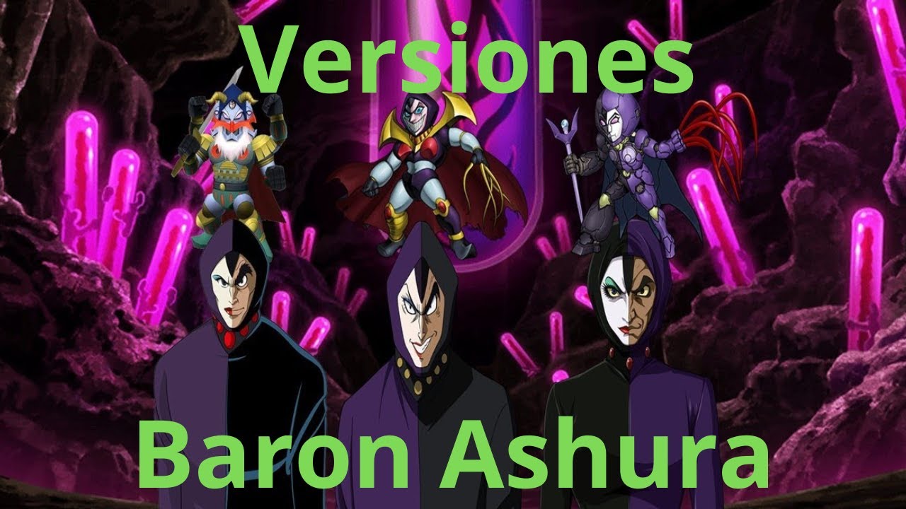 Mazinger Z Las diferentes versiones de El Barón Ashura - YouTube