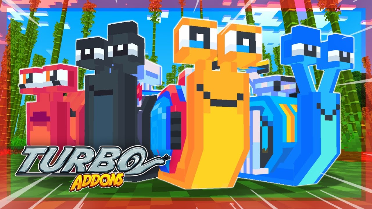 *NOVO* ADDON FILME TURBO NO MINECRAFT BE / PE 1.19 OFICIAL - Turbo ...